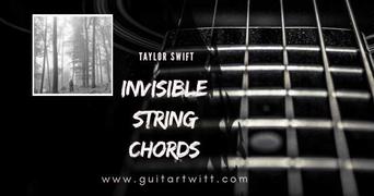 Invisible Taylor Swift Guitar Chords