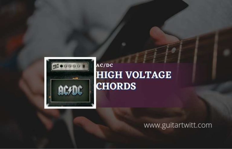 High Voltage Chords By AC/DC - Guitartwitt
