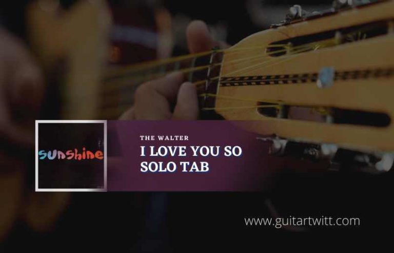 OneRepublic - Sunshine Intro Tab - Guitartwitt