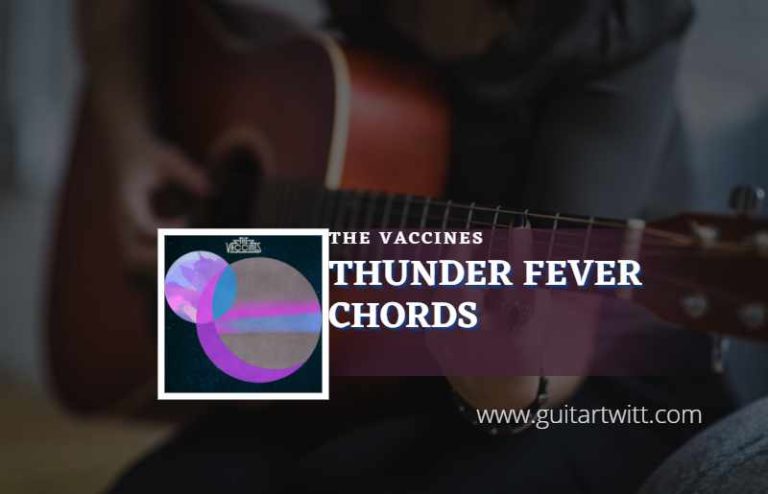 Thunder Fever Chords By The Vaccines - Guitartwitt