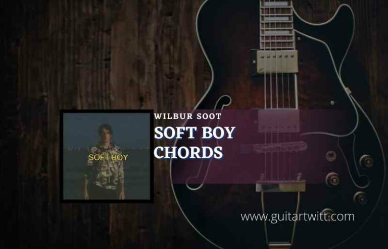 Soft Boy Chords By Wilbur Soot - Guitartwitt