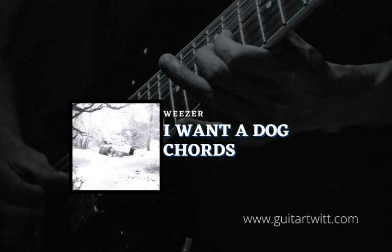 I Want A Dog Chords By Weezer - Guitartwitt