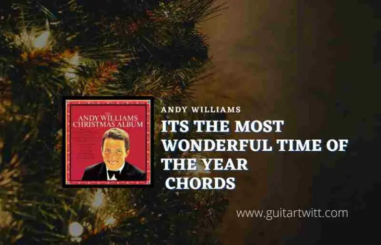 Its The Most Wonderful Time Of The Year Chords By Andy Williams ...