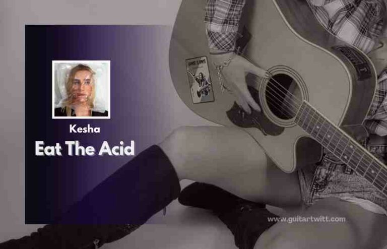 Eat The Acid Chords By Kesha - Guitartwitt