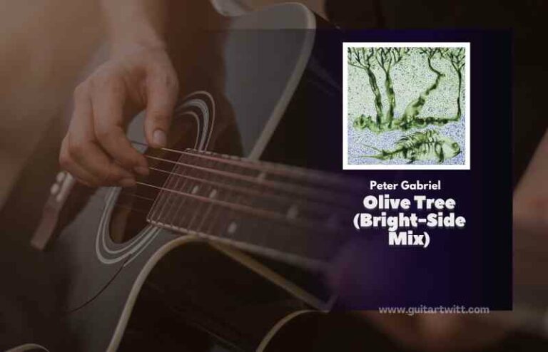 Peter Gabriel - Olive Tree Chords - Guitartwitt