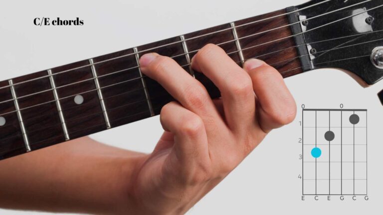 How To Play The C/E Chord On Guitar - Guitartwitt